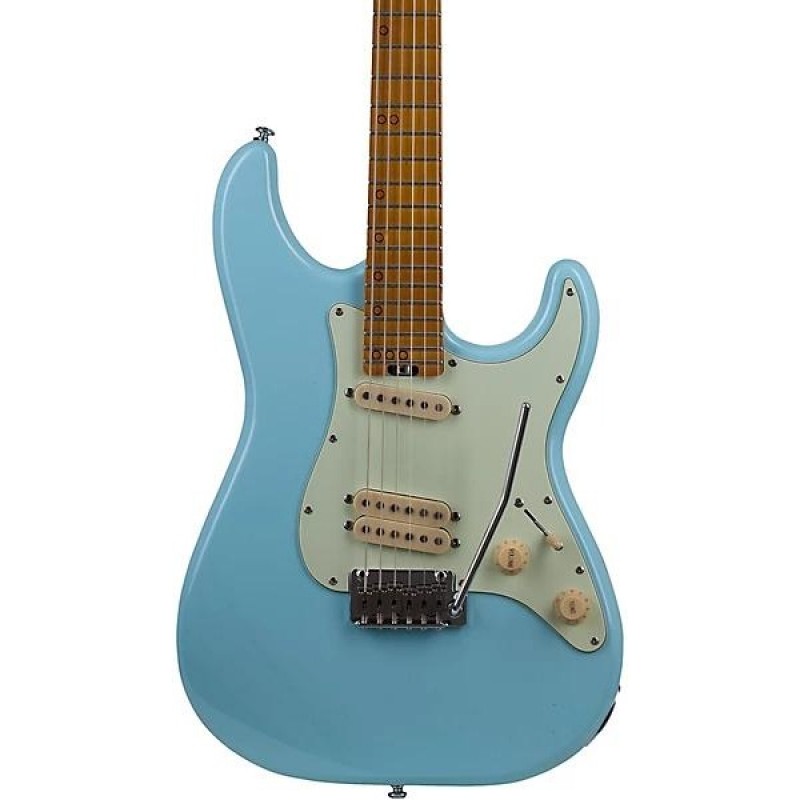 Schecter MV6 Electric Guitar Super Sonic Blue